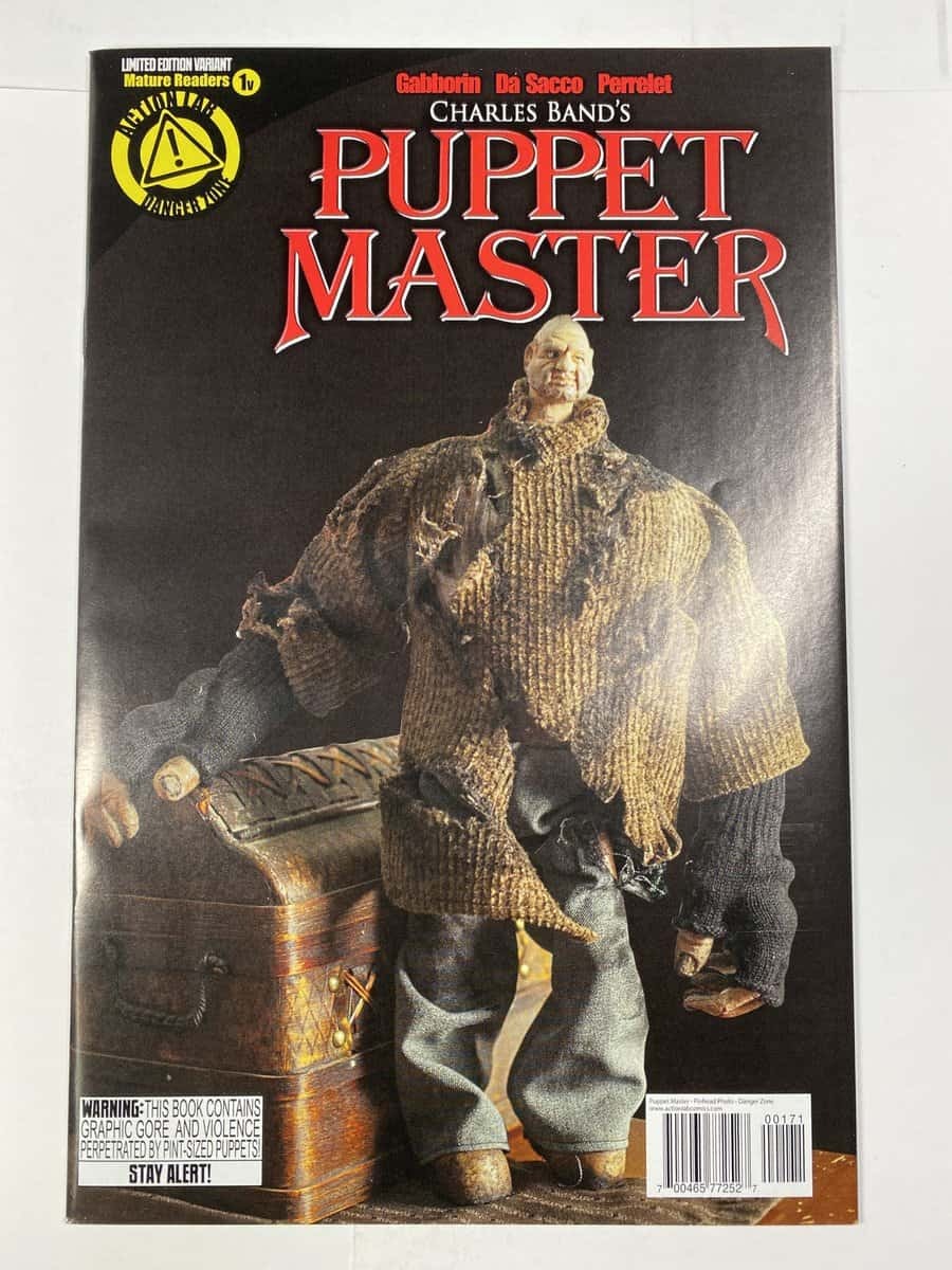 Puppet Master #1 NM PinHead Photo Variant Action Lab Comics C102A ...