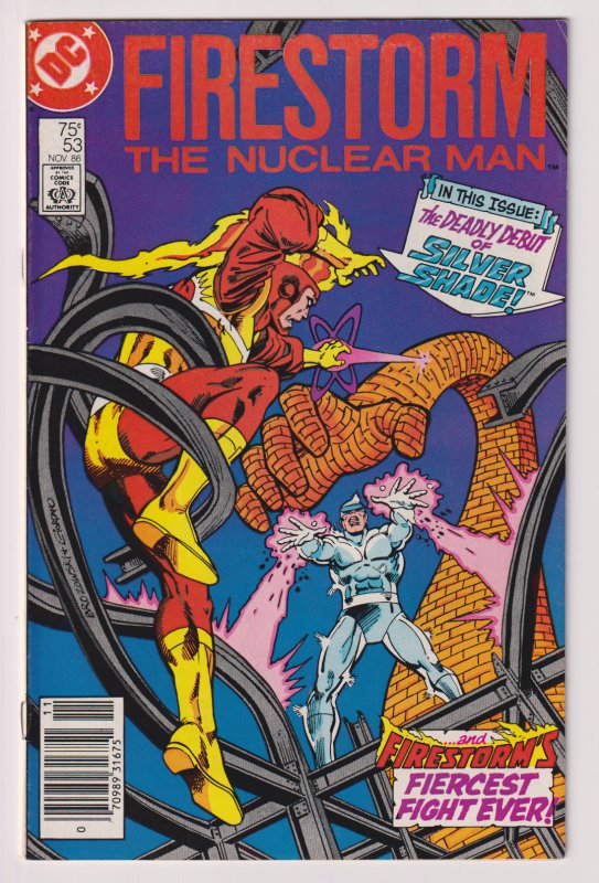 DC Comics! Firestorm The Nuclear Man! Issue #53! | Comic Books - Copper ...