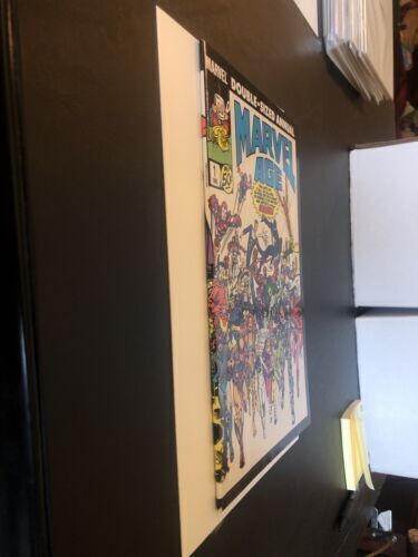 MARVEL AGE #1 DOUBLE-SIZED ANNUAL UNREAD KEY COMIC, 1st Appearance ...