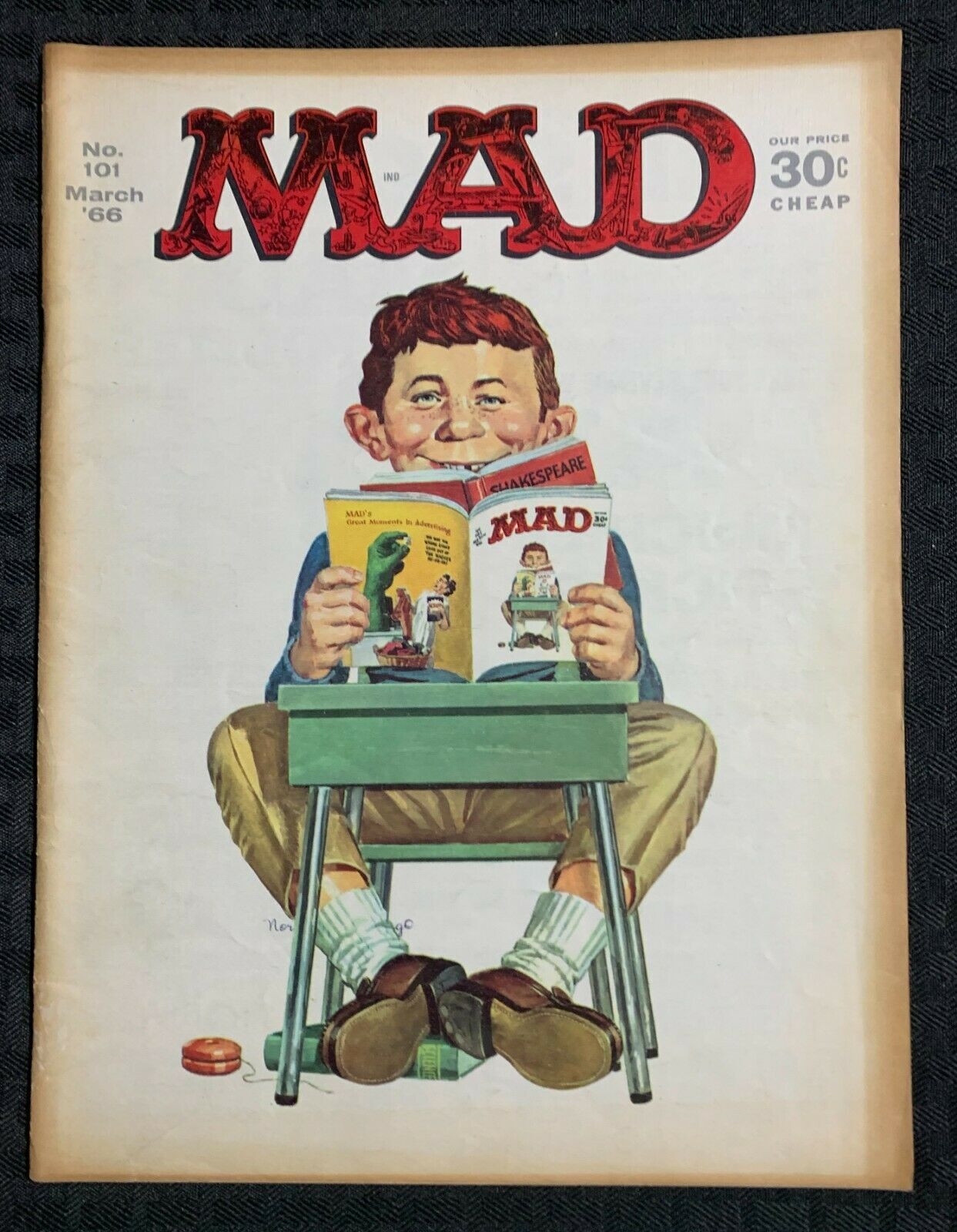 1966 MAD Magazine #101 VG 4.0 / spoof of Voyage to the Bottom of Sea ...