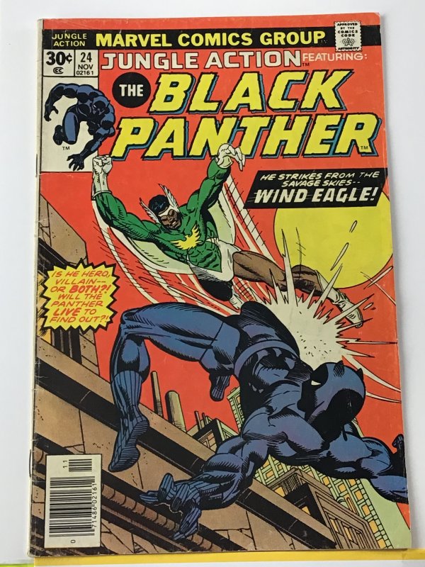 Jungle Action #24 (1976) key issue 1 st appearance Wind Eagle | Comic ...