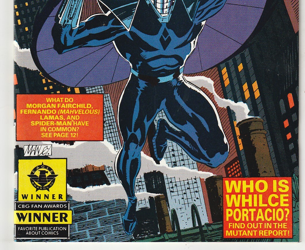 Marvel Age #97 (1991) 1st actual appearance of Darkhawk | Comic Books ...