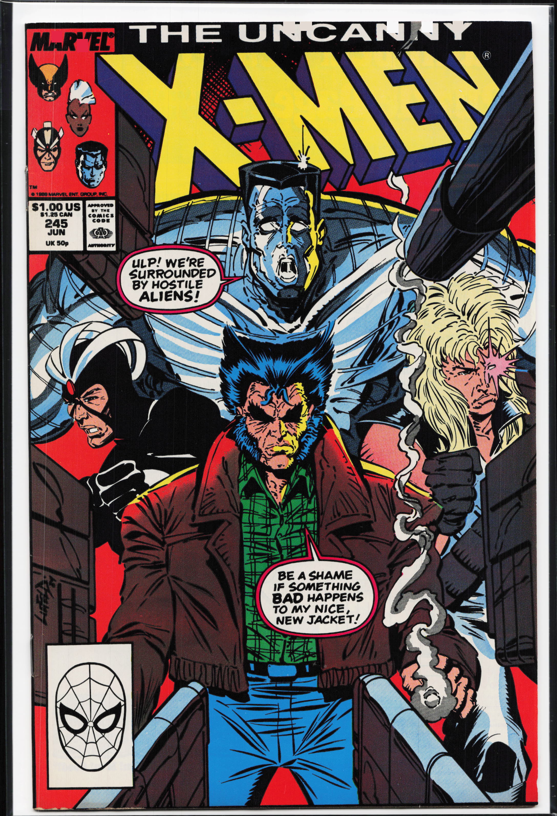 The Uncanny X-Men #245 (1989) X-Men | Comic Books - Copper Age, Marvel ...