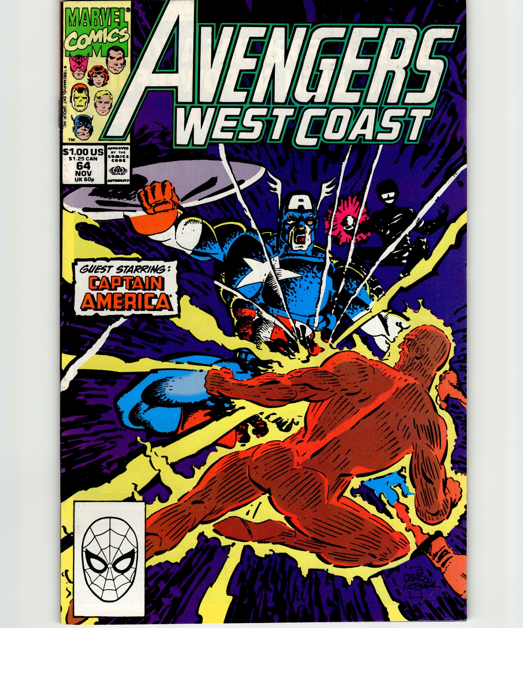 Avengers West Coast #64 (1990) West Coast Avengers / Avengers West ...
