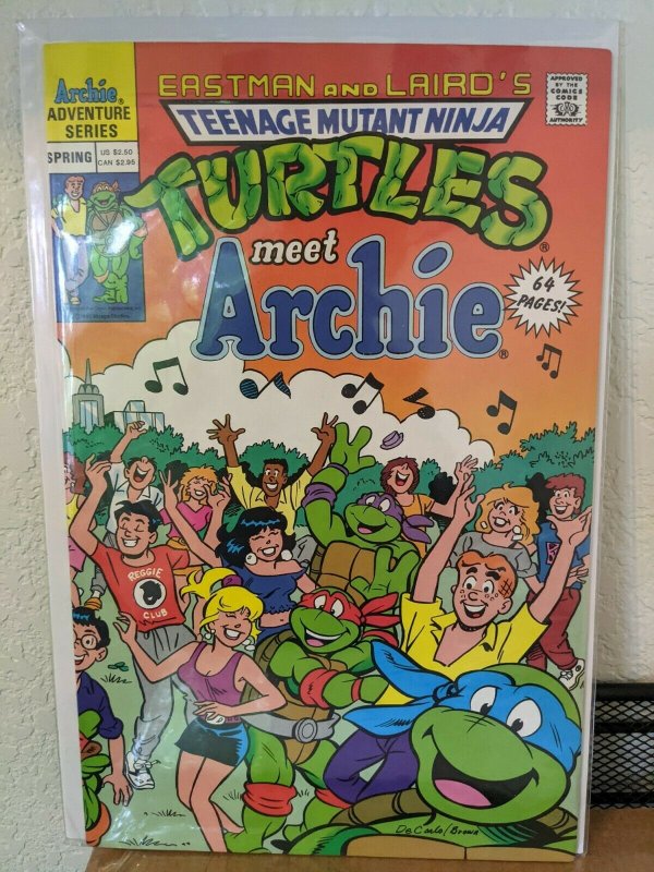 Teenage Mutant Ninja Turtles Meet Archie #1 One Shot Archie Comics TMNT ...