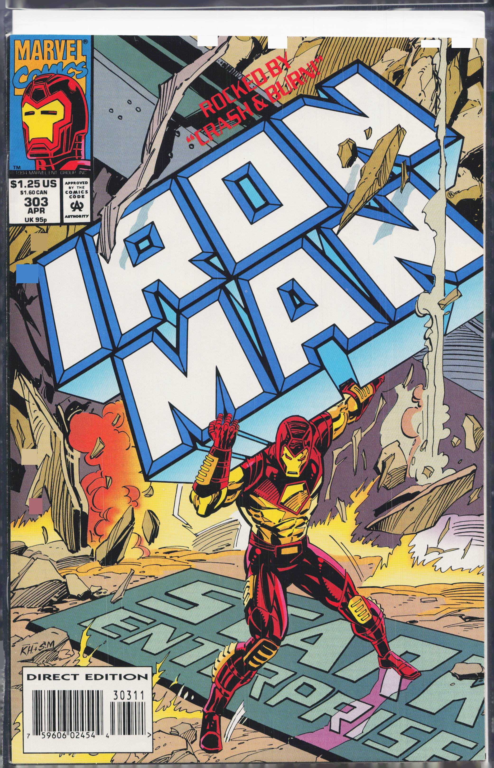 Iron Man #303 (1994) Iron Man | Comic Books - Modern Age, Marvel, Iron ...