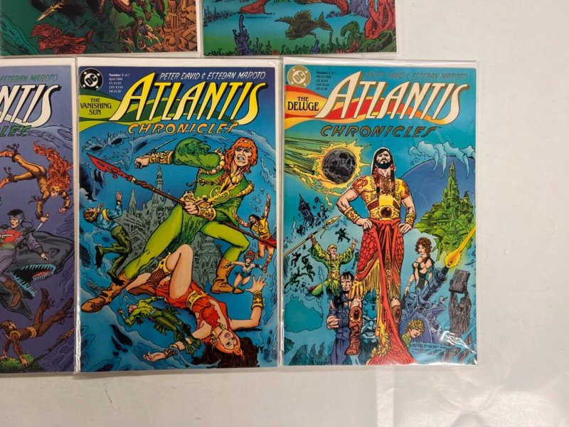 7 Atlantis Chronicles DC Comic Books # 1 2 3 4 5 6 7 Batman Superman 1 ...