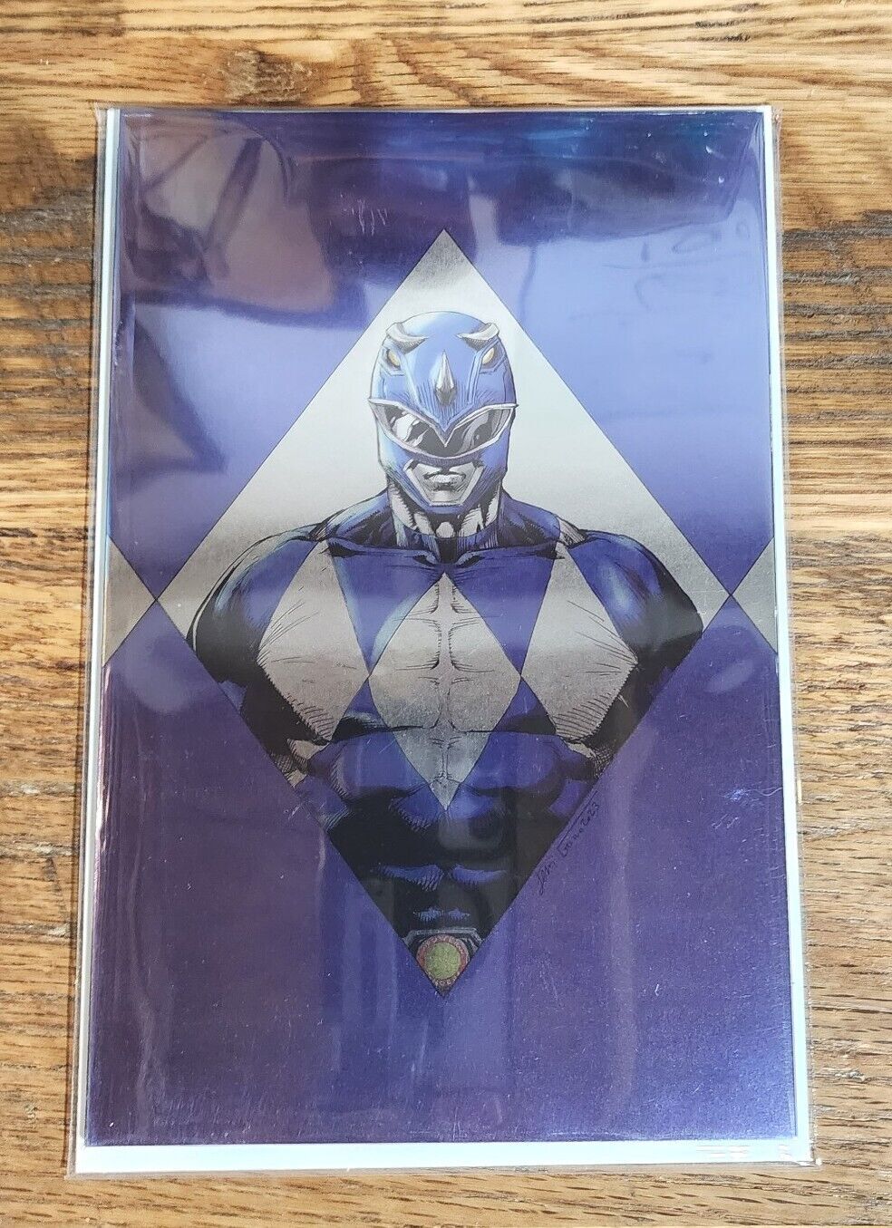 MMPR Power Rangers 30th Anniversary 1 Foil Variant Boom Comics Eskivo ...