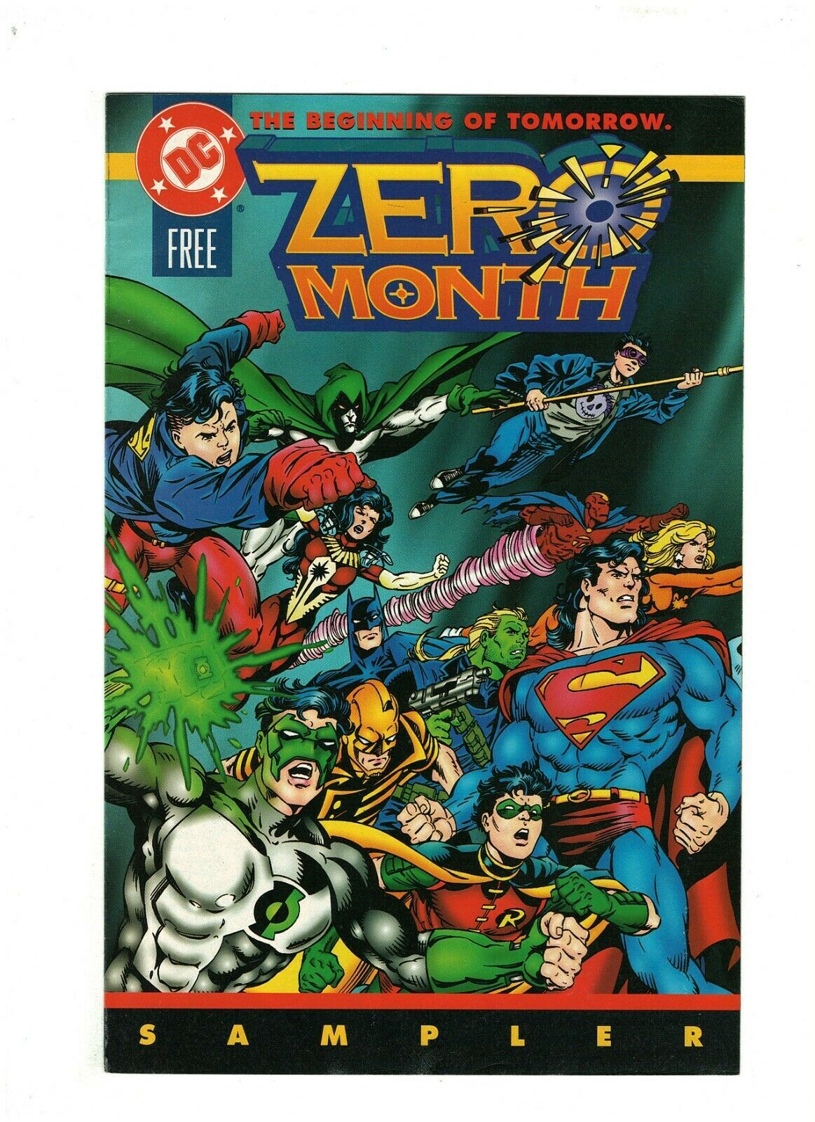 Zero Month Sampler FN/VF 7.0 DC Comics 1994 Zero Hour Superman | Comic ...