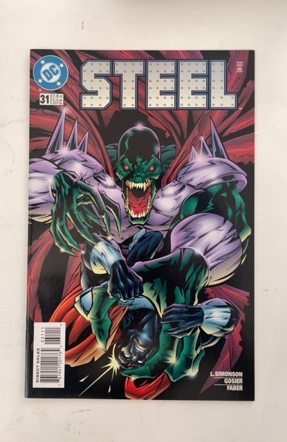 Steel #31 DC Universe Corner Box Variant (1996) | Comic Books - Modern ...