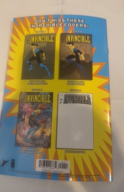 Invincible 1 Reprint Megacon Exclusive Dan Panosian Variant NM | Comic ...