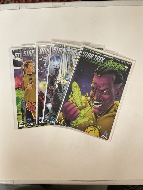 Star Trek Green Lantern Strange Worlds 1 2 3 4 5 6 lot run set Near ...