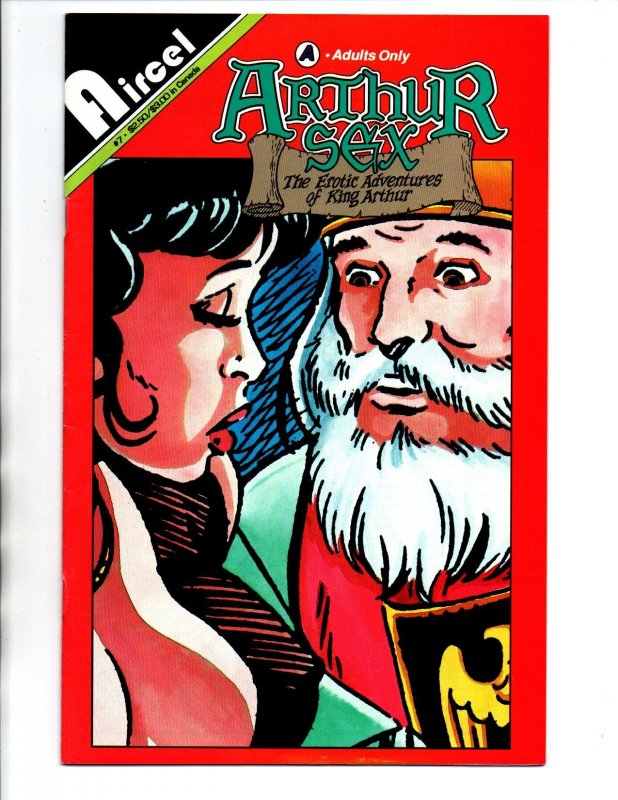 Arthur Sex The Erotic Adventures Of King Arthur 7 Eros Vf Comic