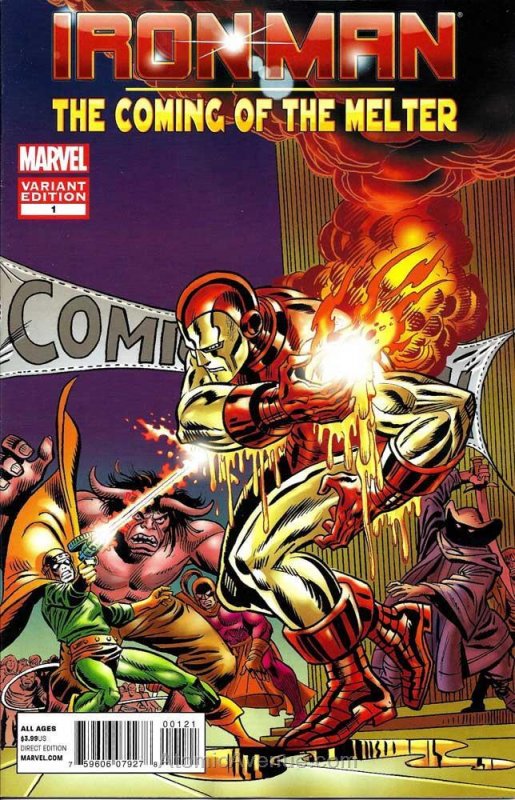 Iron Man: The Coming of the Melter #1A FN ; Marvel | Comic Books ...