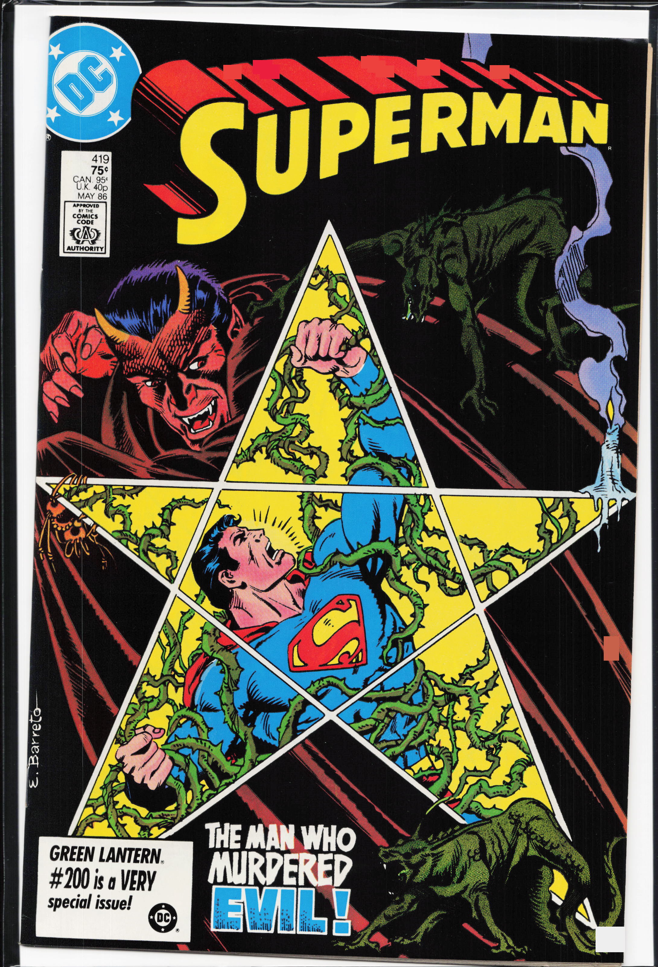 Superman #419 (1986) Superman | Comic Books - Copper Age, DC Comics ...