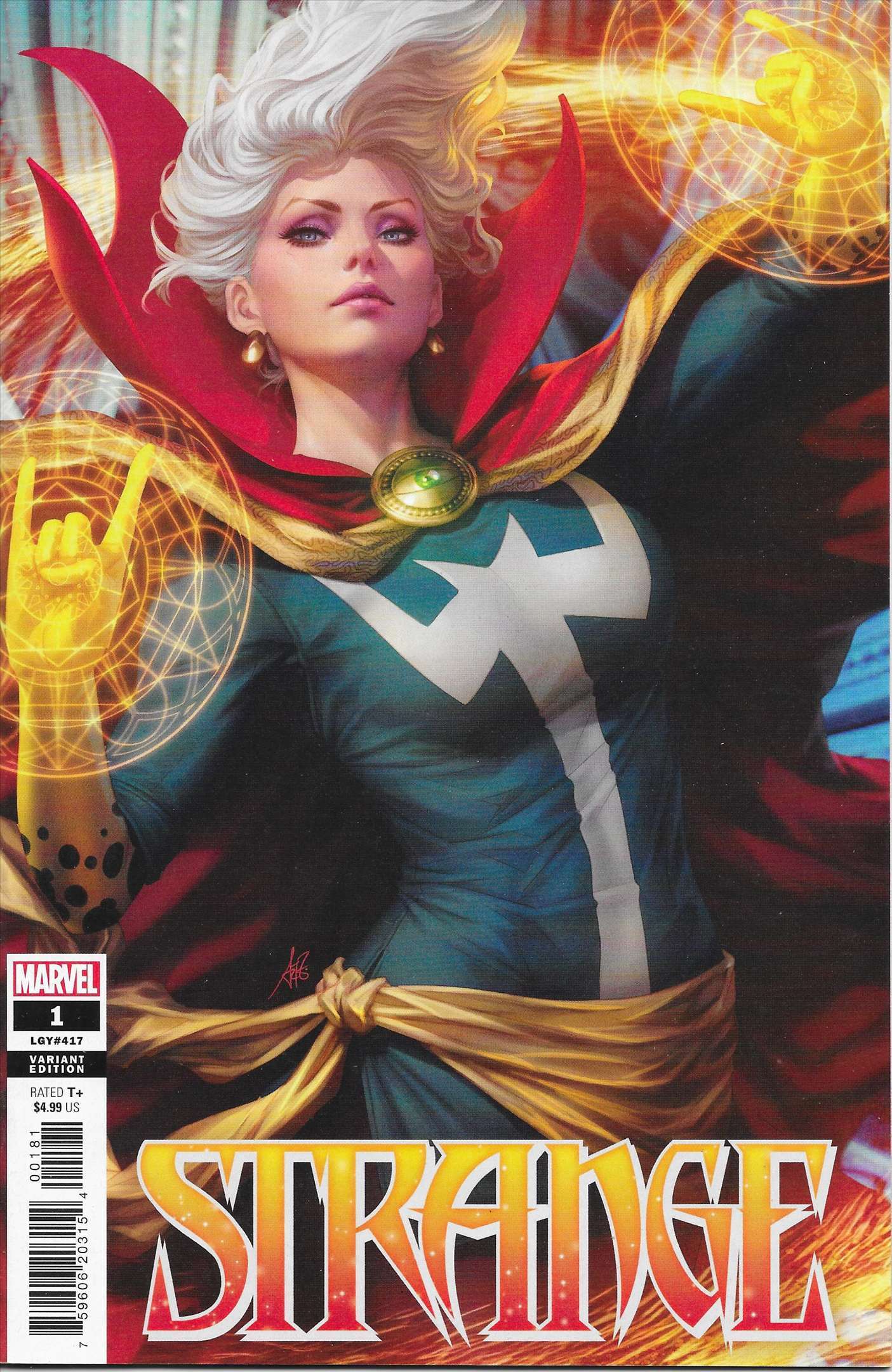 Strange (3rd Series) #1H VF/NM ; Marvel | 417 Doctor Strange Clea ...