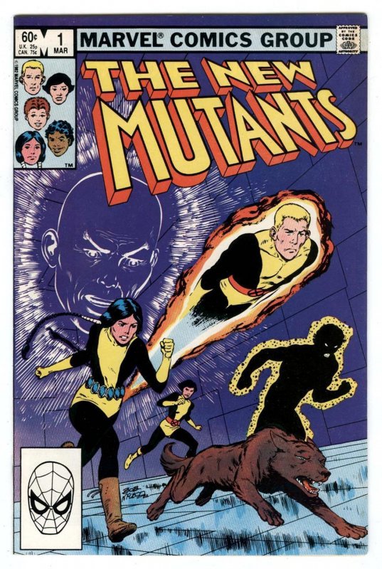 New Mutants #1, March 1983, 2nd Appearance,Origin Karma KEY ISSUE ...