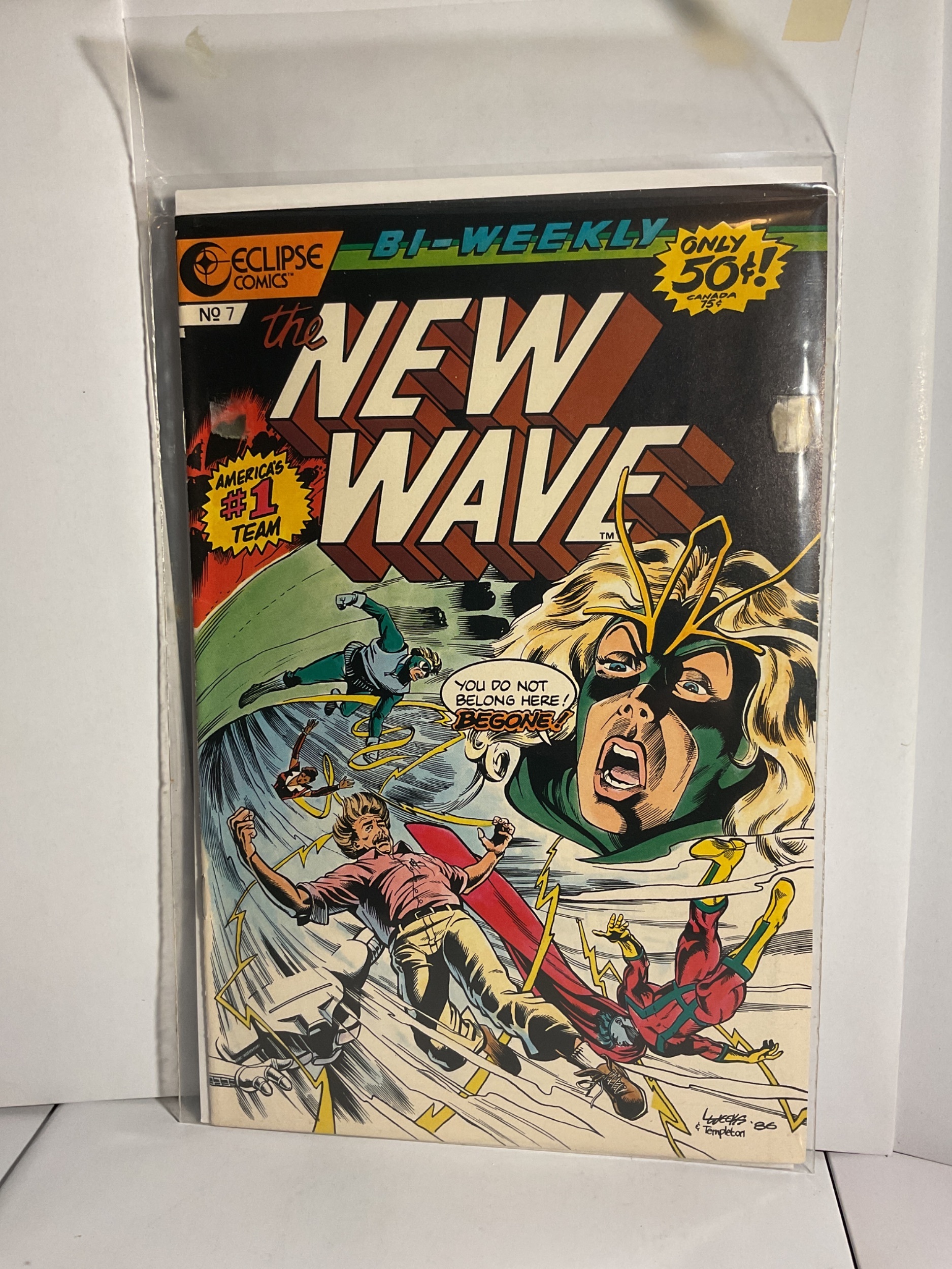 The New Wave #7 (1986) | Comic Books - Copper Age, Eclipse, Superhero ...