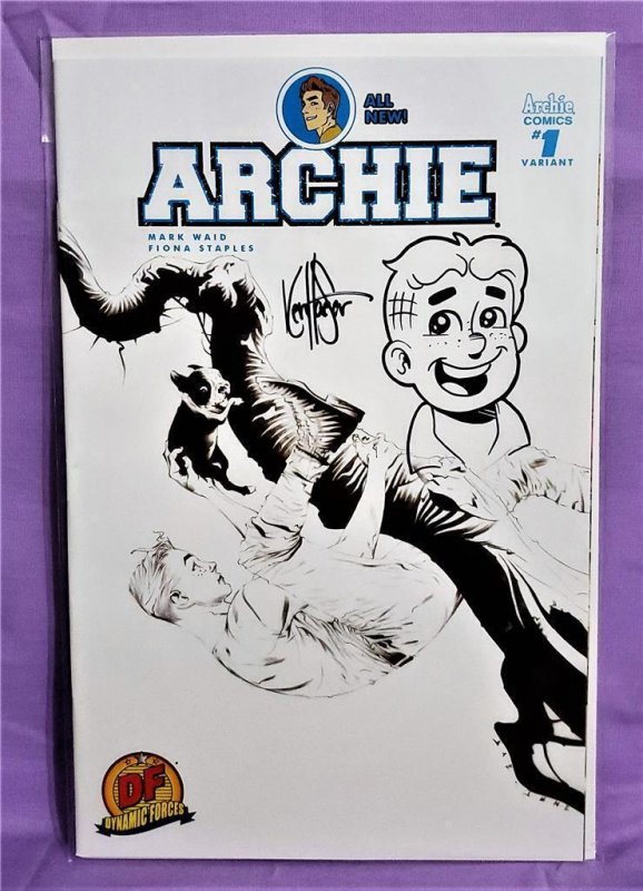 ALL NEW ARCHIE #1 DF Ken Haeser Signed & Remarked Archie Headshot ...