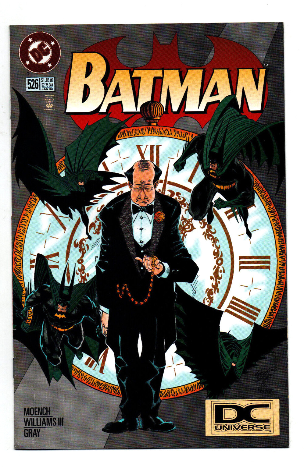 Batman #526 DC Universe Logo Variant - 1996 - NM | International ...