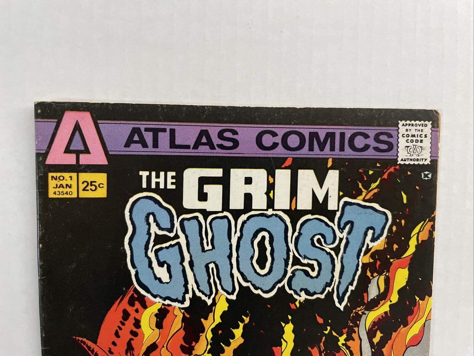 Grim Ghost #1 1975 Atlas | Comic Books - Bronze Age / HipComic