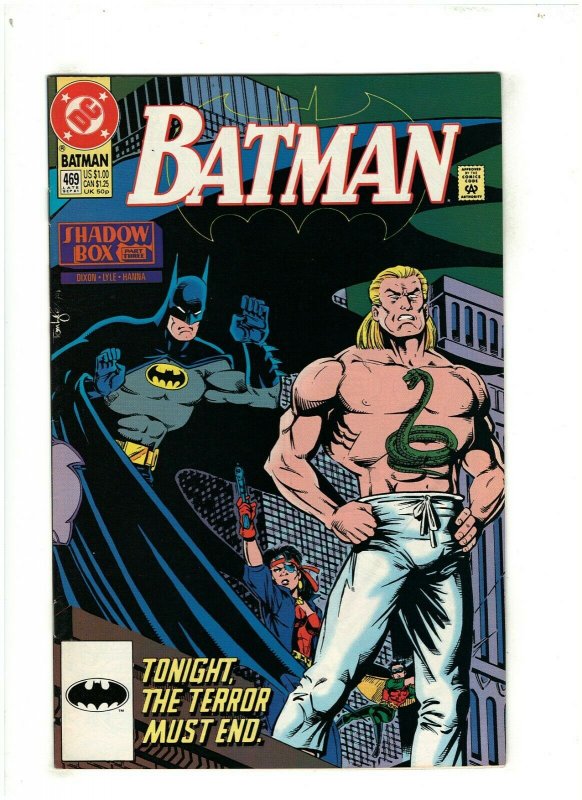 Batman #469 VF- 7.5 DC Comics 1991 Robin, Shadow Box pt.3 | Comic Books ...