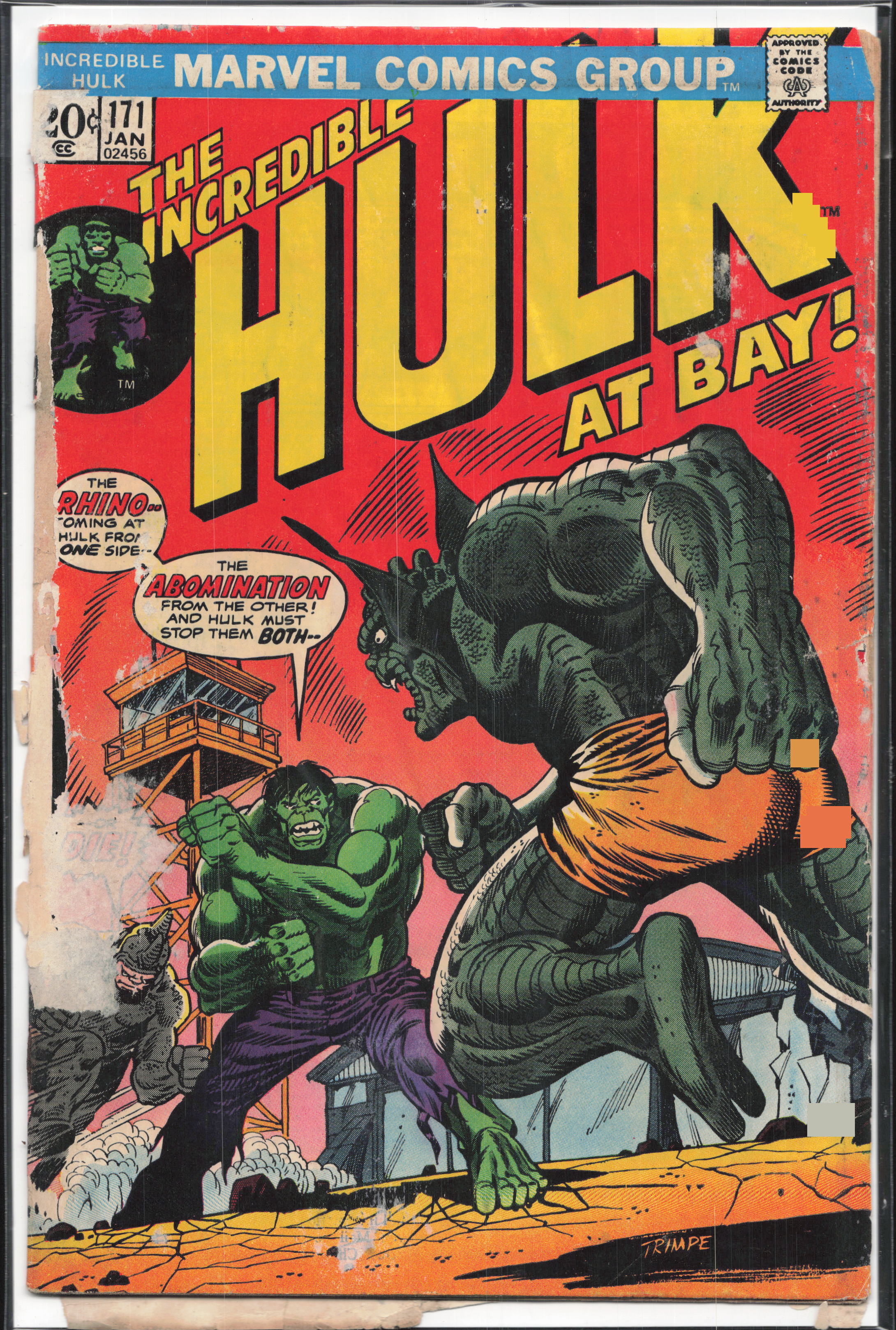 The Incredible Hulk #171 (1974) Hulk | Comic Books - Bronze Age, Marvel ...