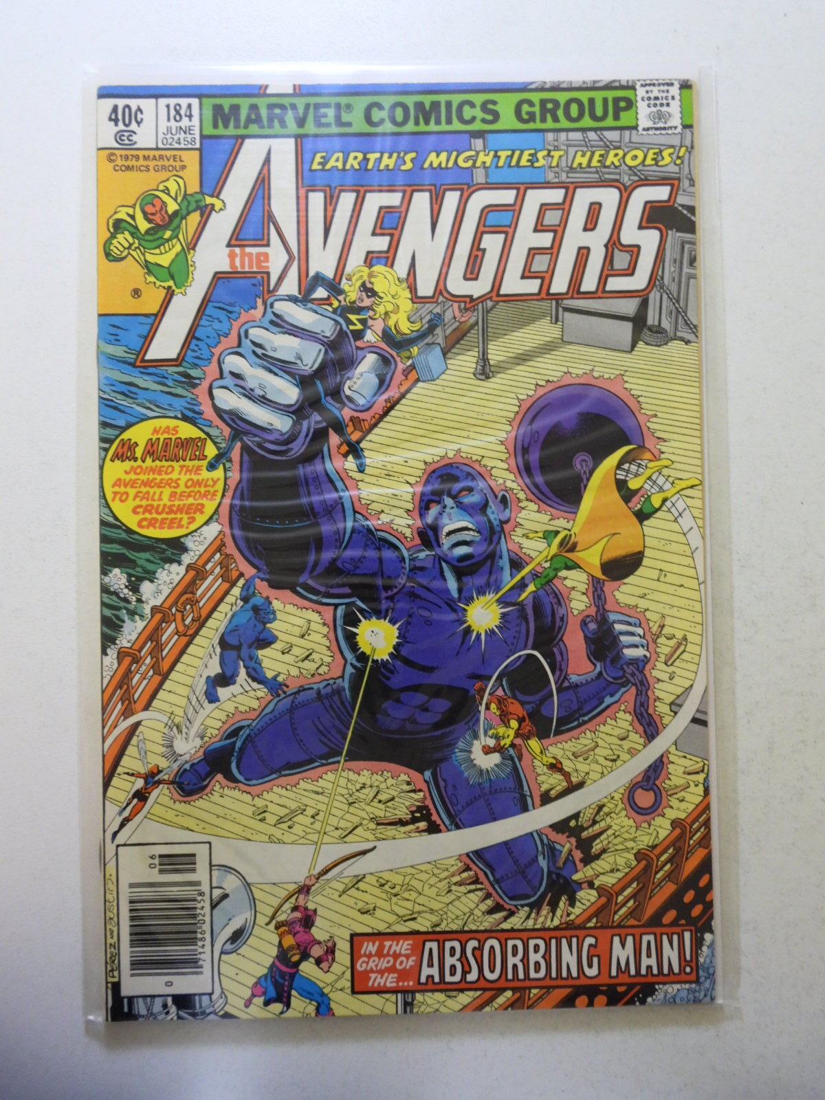 The Avengers #184 British Variant (1979) The Avengers | Comic Books ...