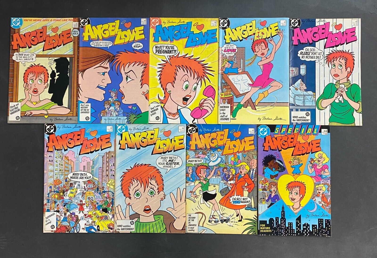 Angel Love (1986) #'s 1 2 3 4 5 6 7 8 + Angel Love Special #1 Complete ...