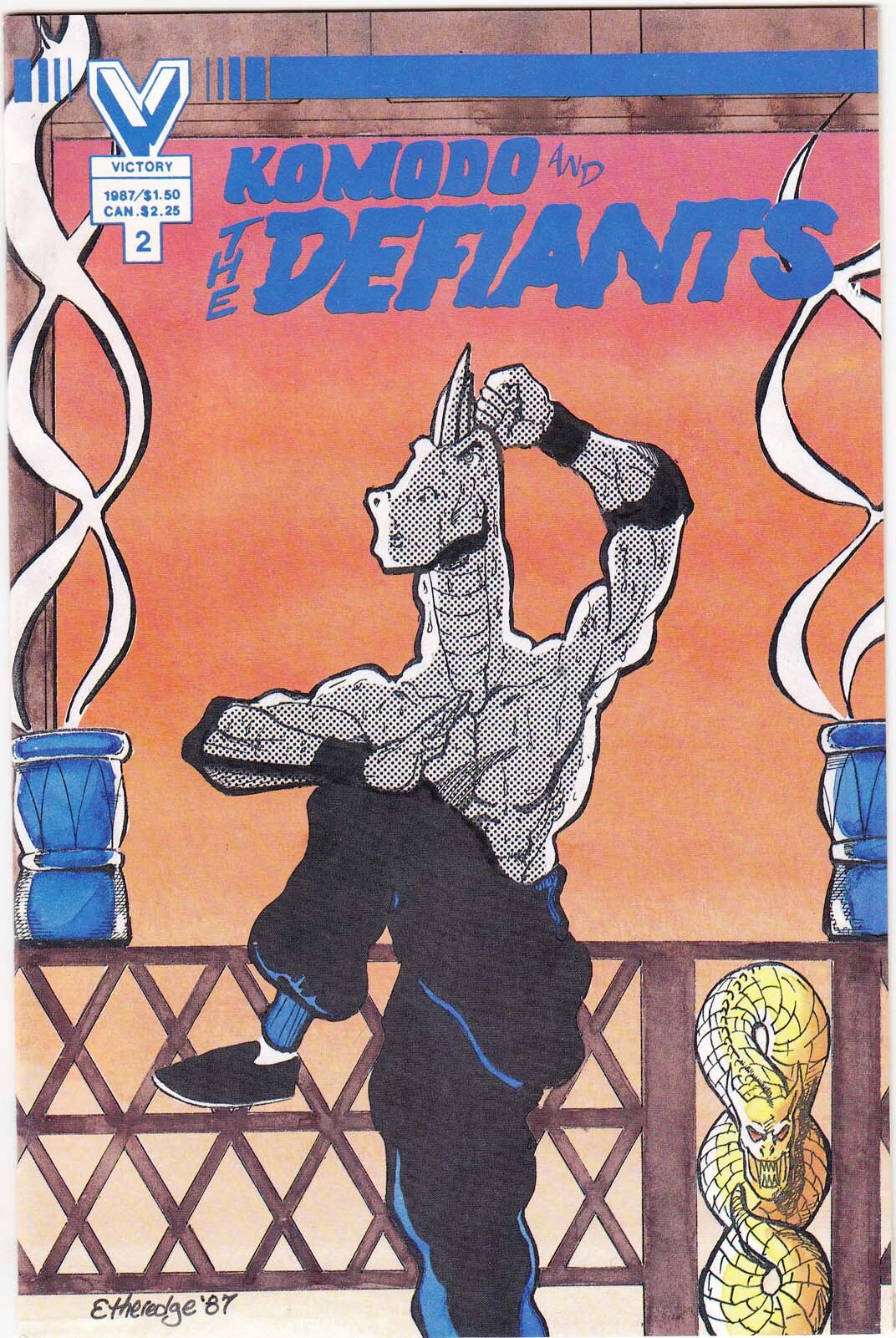 Komodo and the Defiants #2 VF ; Victory | Comic Books - Copper Age ...