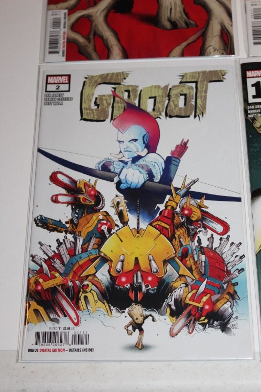 Complete Set Groot Comics 1 2 3 4 Variants NM 2023 Guardians of the ...