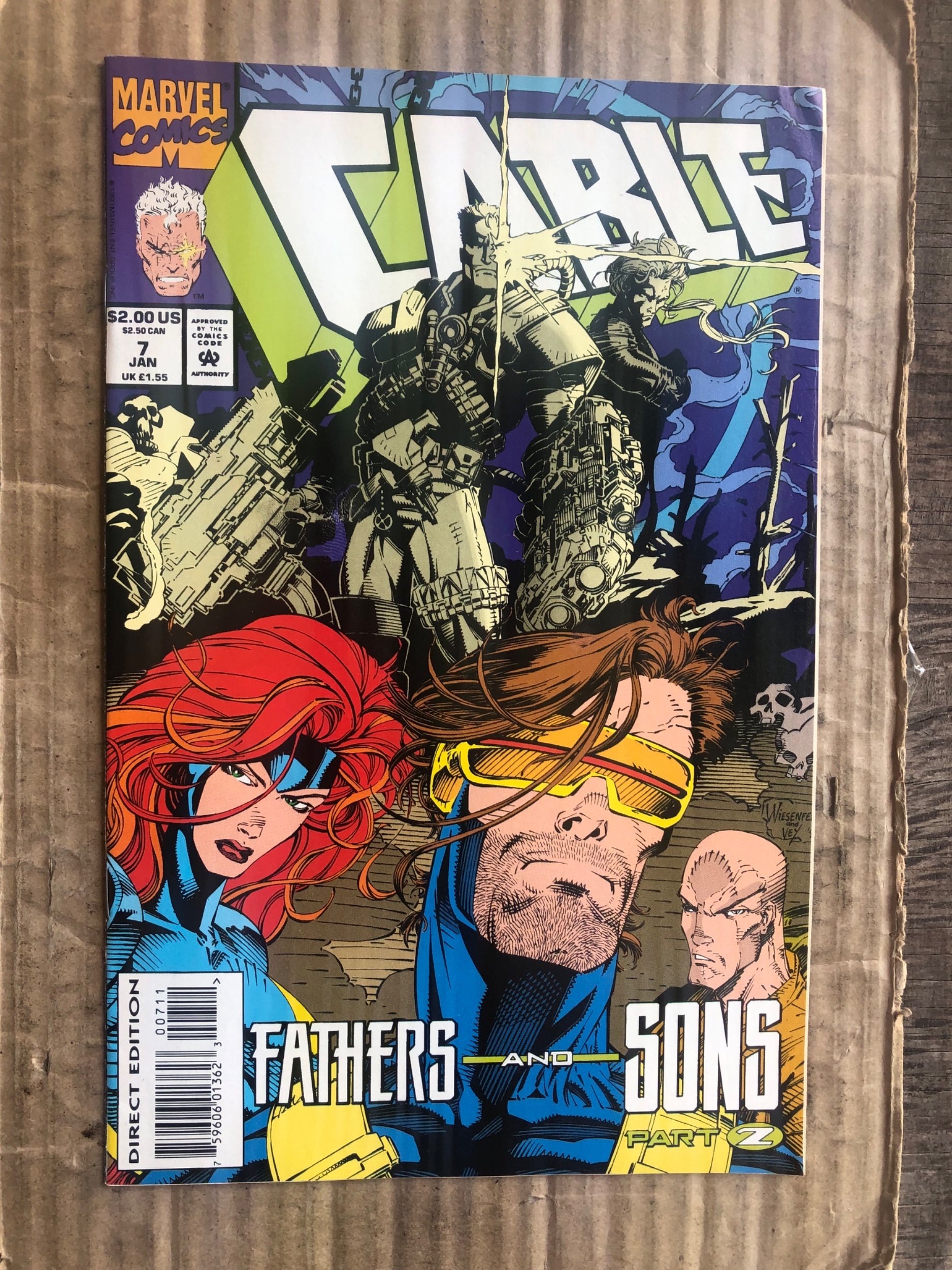 Cable #7 (1994) | Comic Books - Modern Age, Marvel, Cable, Superhero ...