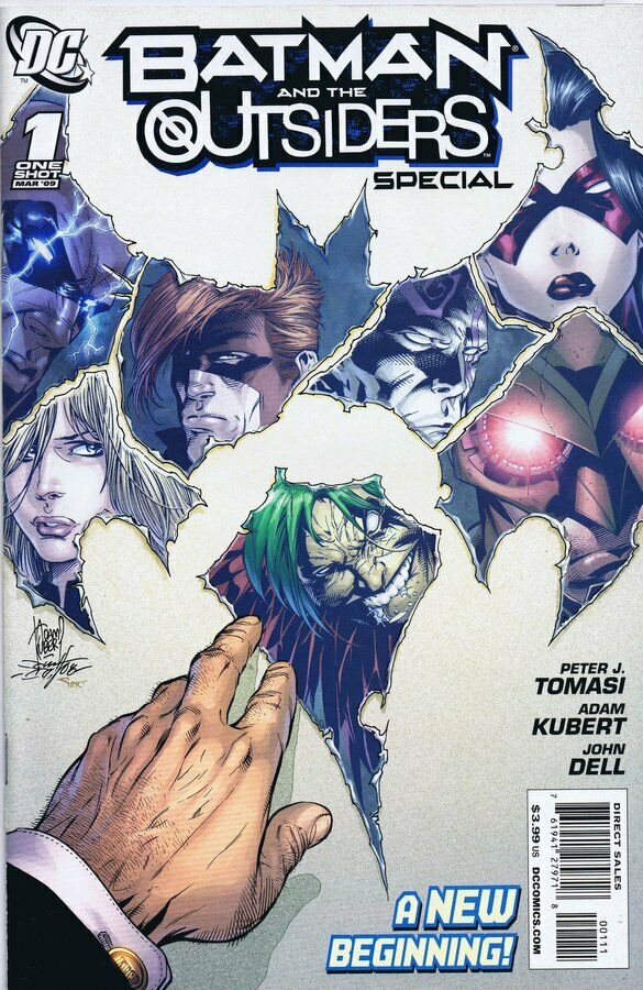 Batman and the Outsiders Special #1 ORIGINAL Vintage 2008 DC Comics ...