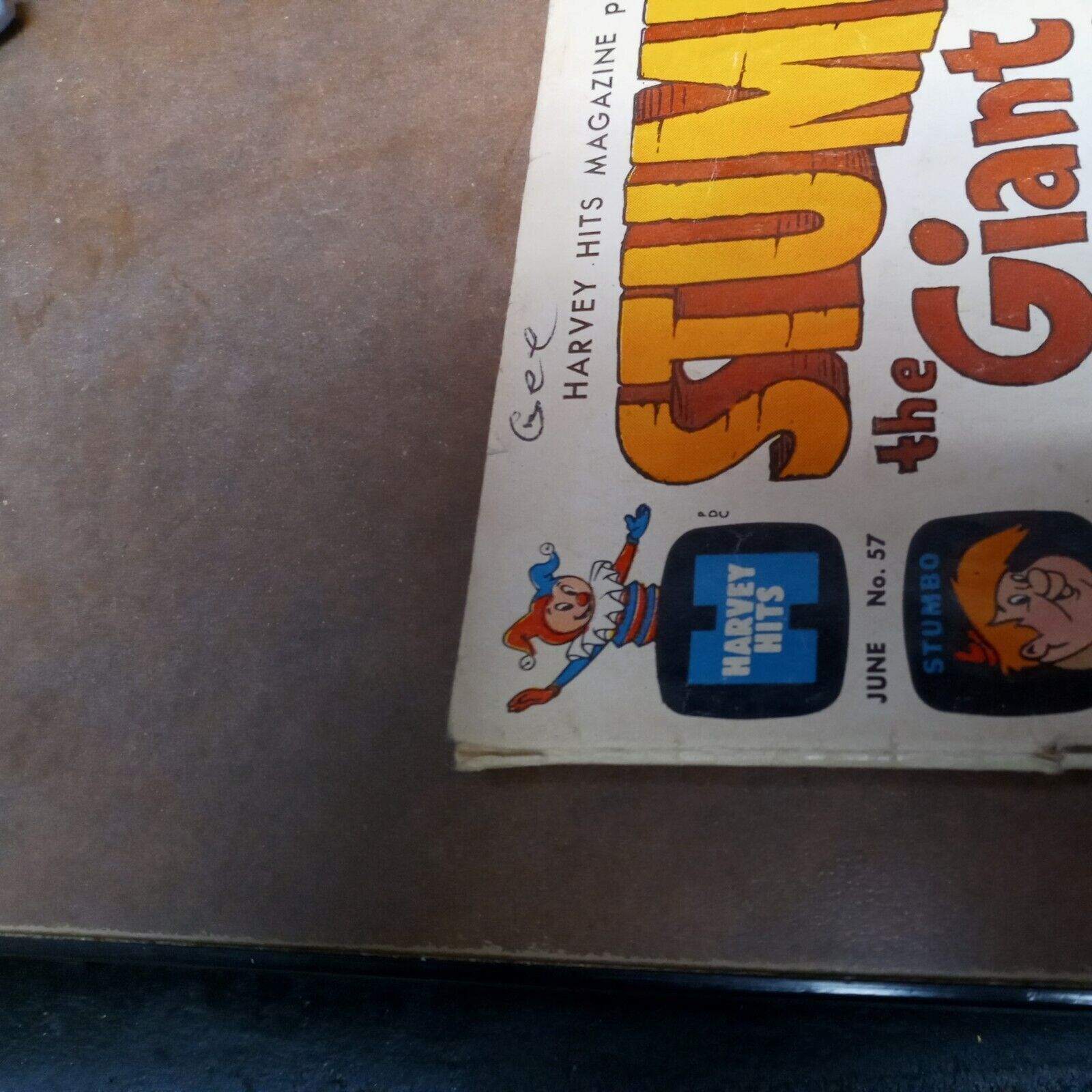 HARVEY HITS #57 STUMBO the GIANT (1962) Silver Age Cartoon Classic hot ...