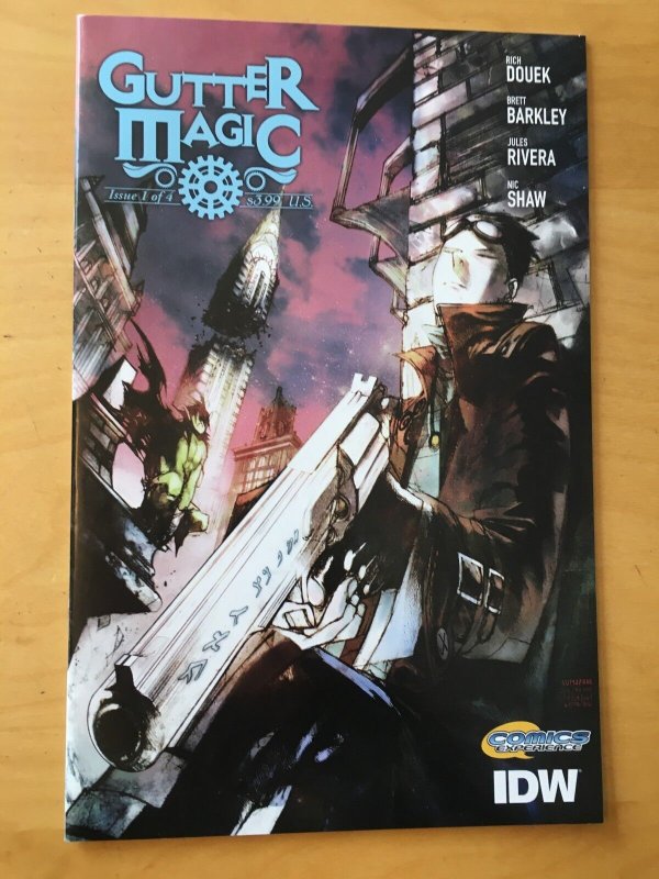 Gutter Magic 1, 2, & 4 With Some Variants, Comics Experience, IDW ...
