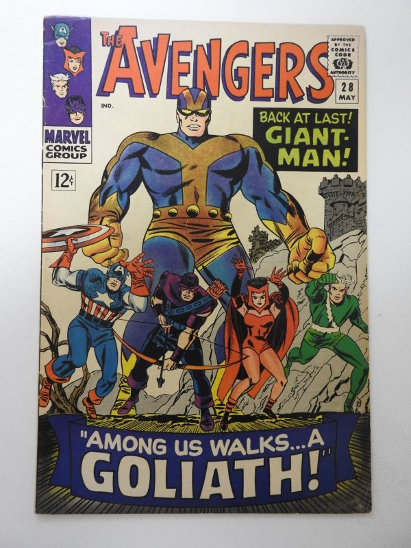 The Avengers #28 (1966) FN Condition! 1st appearance of The Collector ...