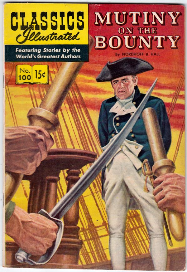 Classics Illustrated #100 (Oct-52) VG/FN Mid-Grade Mr. Christian ...