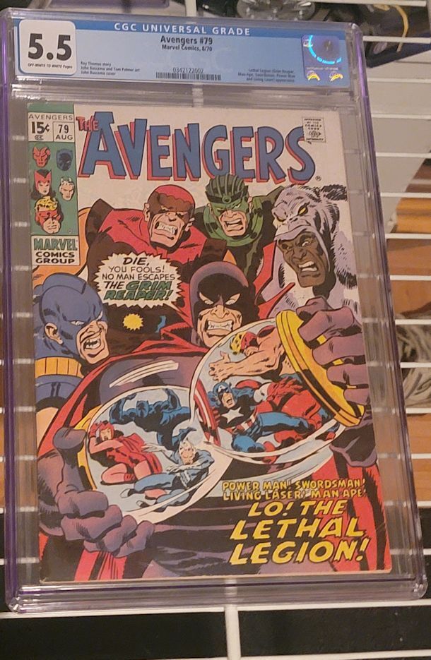 The Avengers #79 CGC 5.5 (1970) Free shipping | Comic Books - Bronze ...