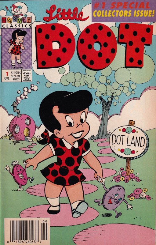 Little Dot #1 Newsstand (1992-1994) Harvey Comics | Comic Books ...