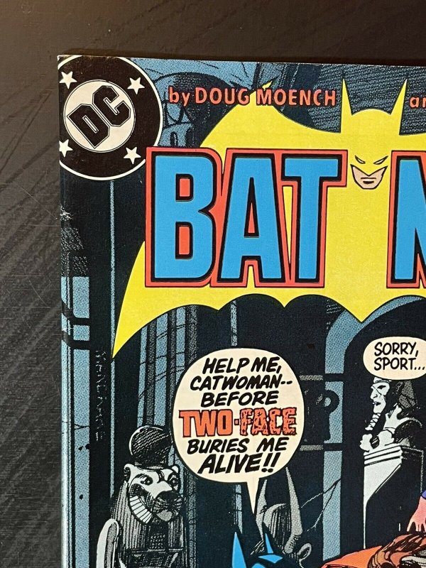 BATMAN 398 (1986 DC) Two-Face & Catwoman Cover | Comic Books - Copper ...