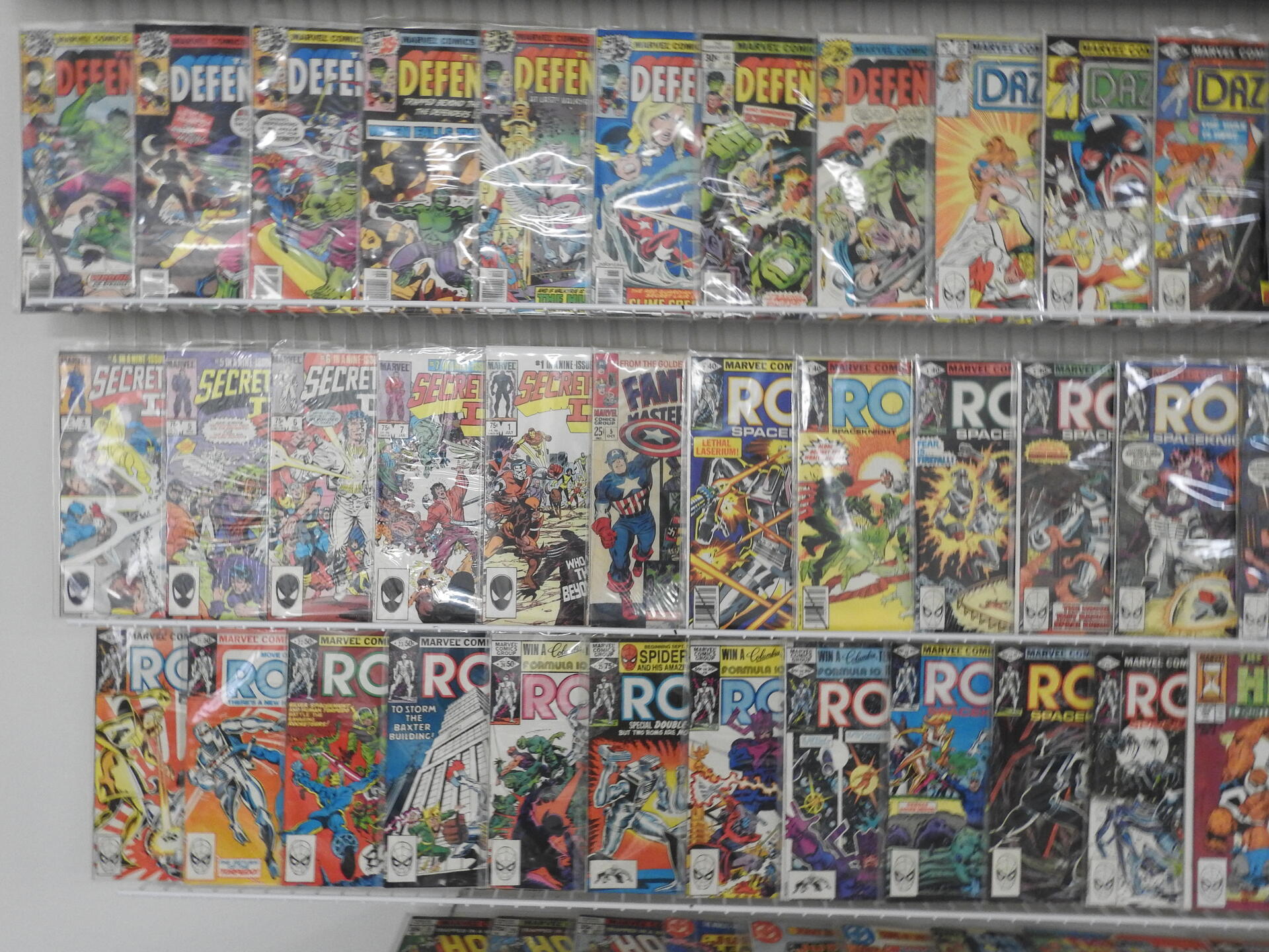 Huge Lot 160+ Comics W/ ROM, Hulk, Defenders, Fury+ Avg Fine+ Condition ...