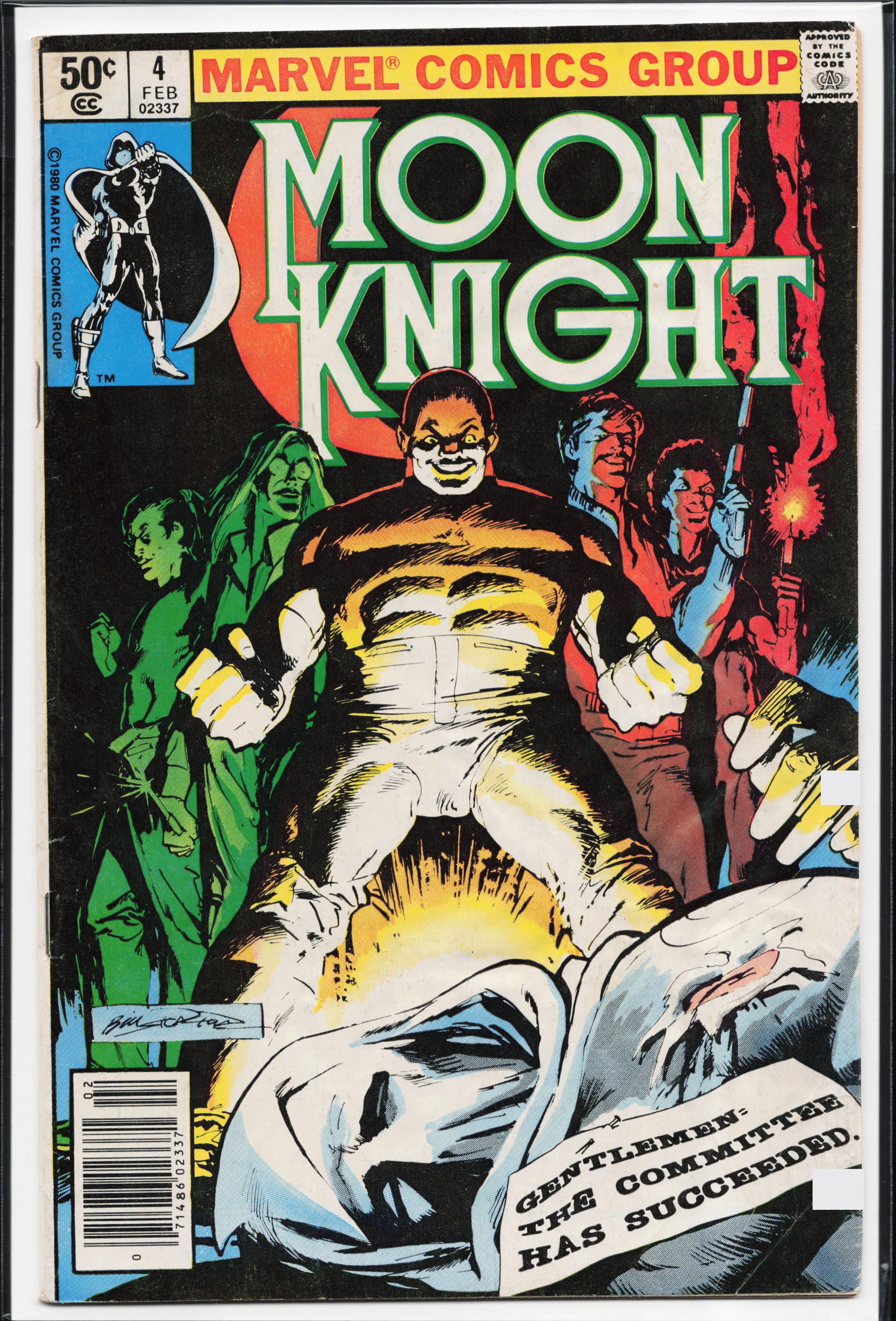 Moon Knight #4 (1981) Moon Knight | Comic Books - Bronze Age, Marvel ...