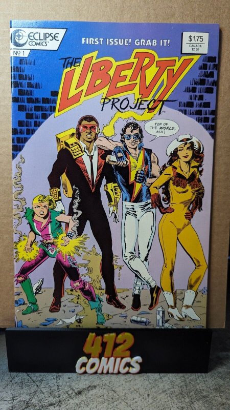 The Liberty Project #1 (1987) Eclipse Comics-Combine Ship | Comic Books ...