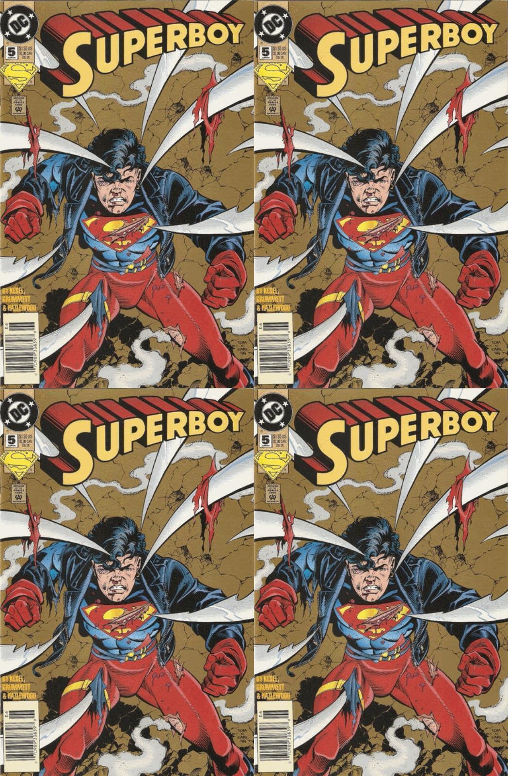 Superboy #5 (1994-2002) DC Comics - 4 Comics 722295275795 | Comic Books ...