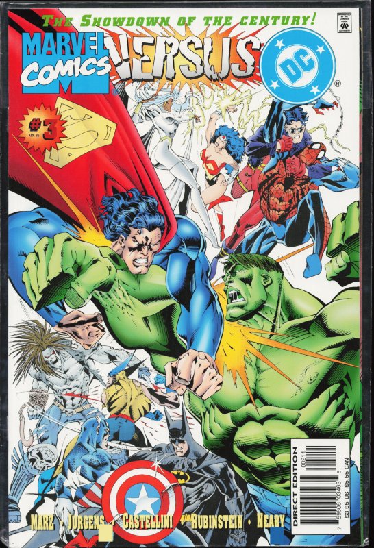 DC Versus Marvel/Marvel Versus DC #3 (1996) | Comic Books - Modern Age ...