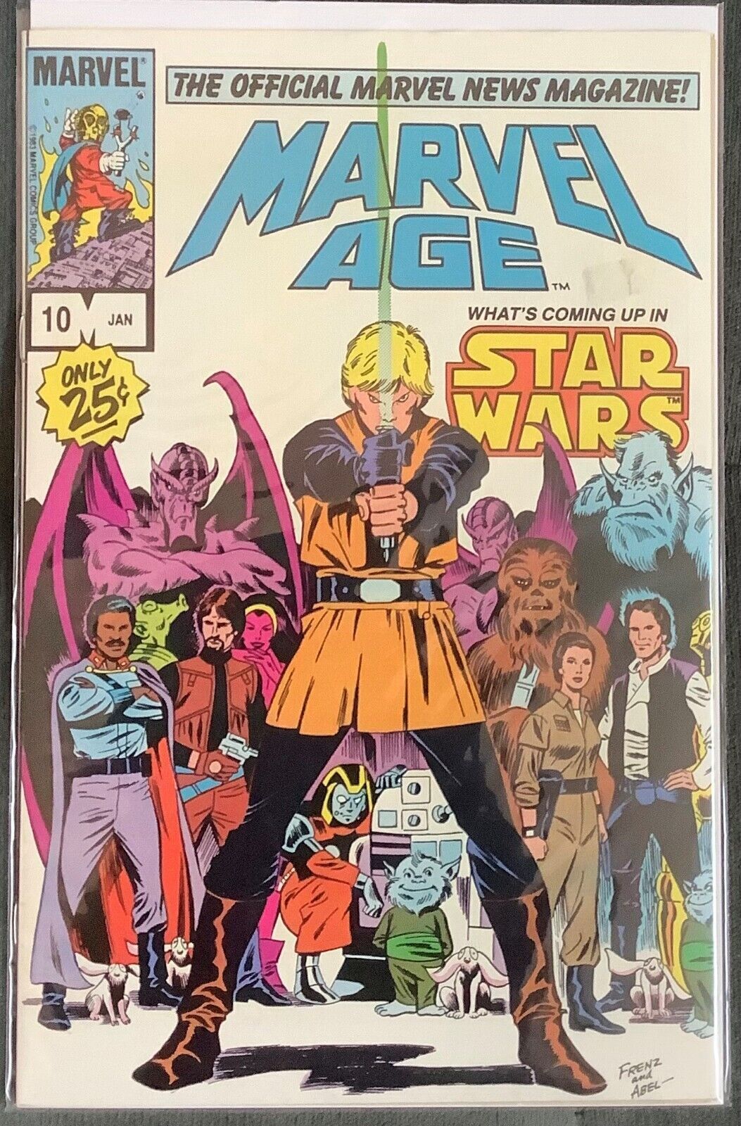 Marvel Age #10 (Marvel Comics, 1983) Star Wars Preview | Comic Books ...