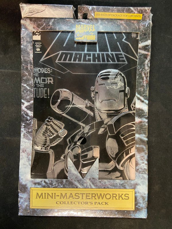 Marvel Mini Masterworks Collector Pack Iron MAN #300, WAR Machine #1 ...