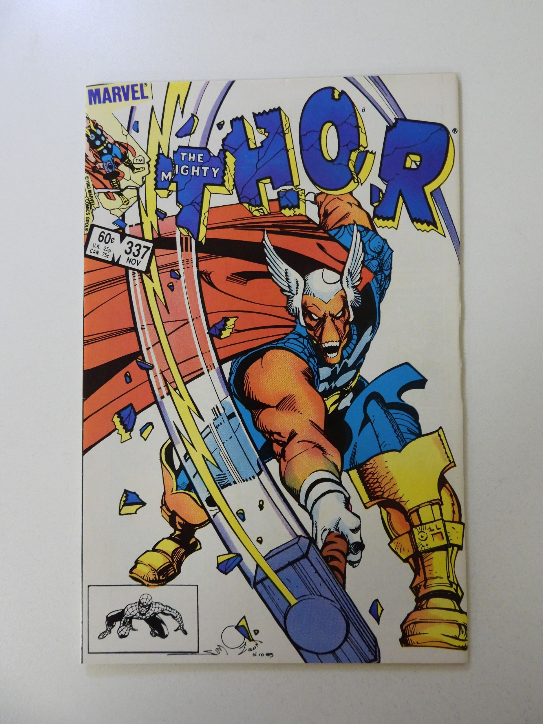 Thor #337 (1983) 1st appearance of Beta Ray Bill VF condition | Comic ...
