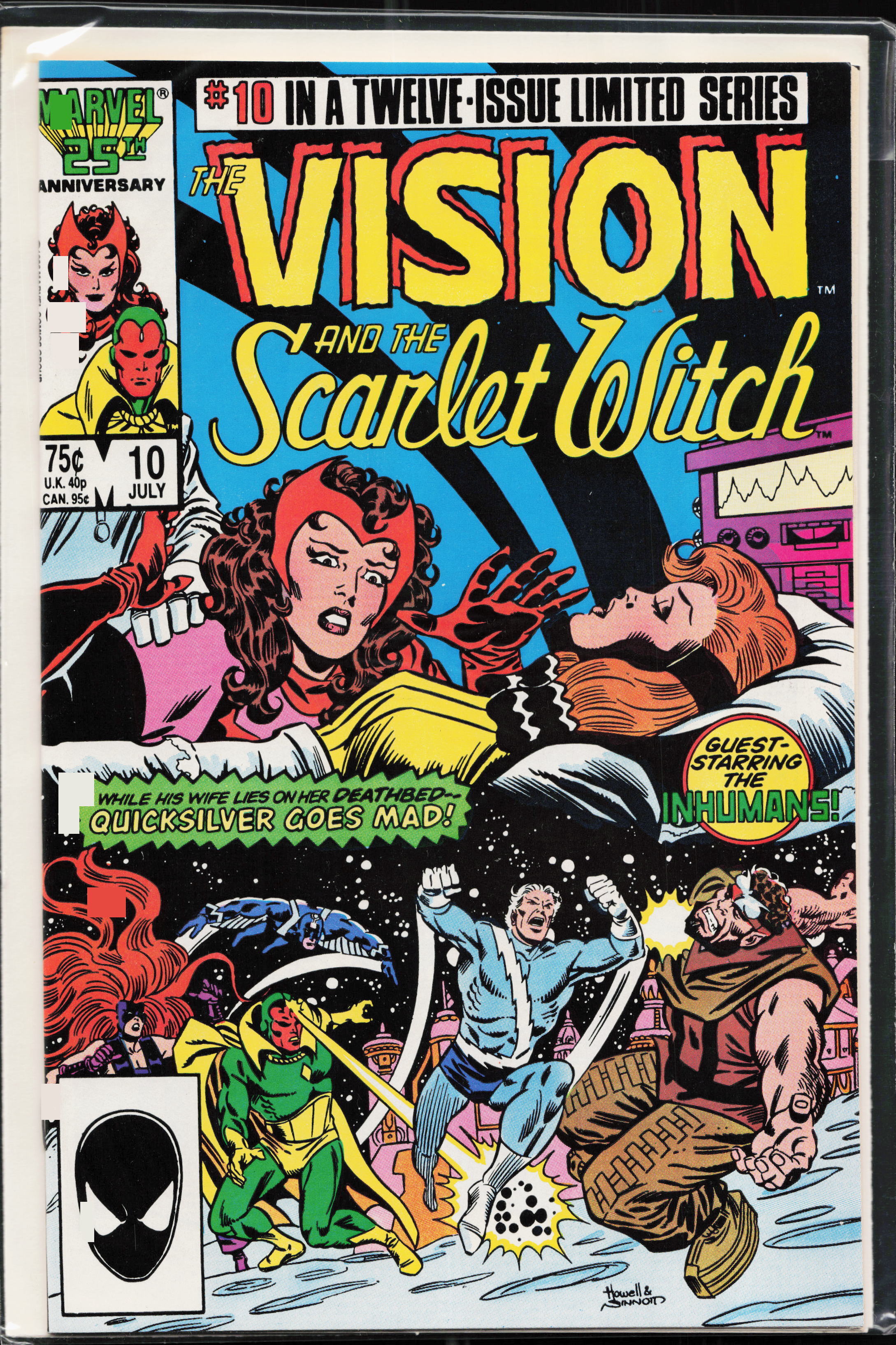 The Vision and the Scarlet Witch #10 (1986) The Vision | Comic Books ...