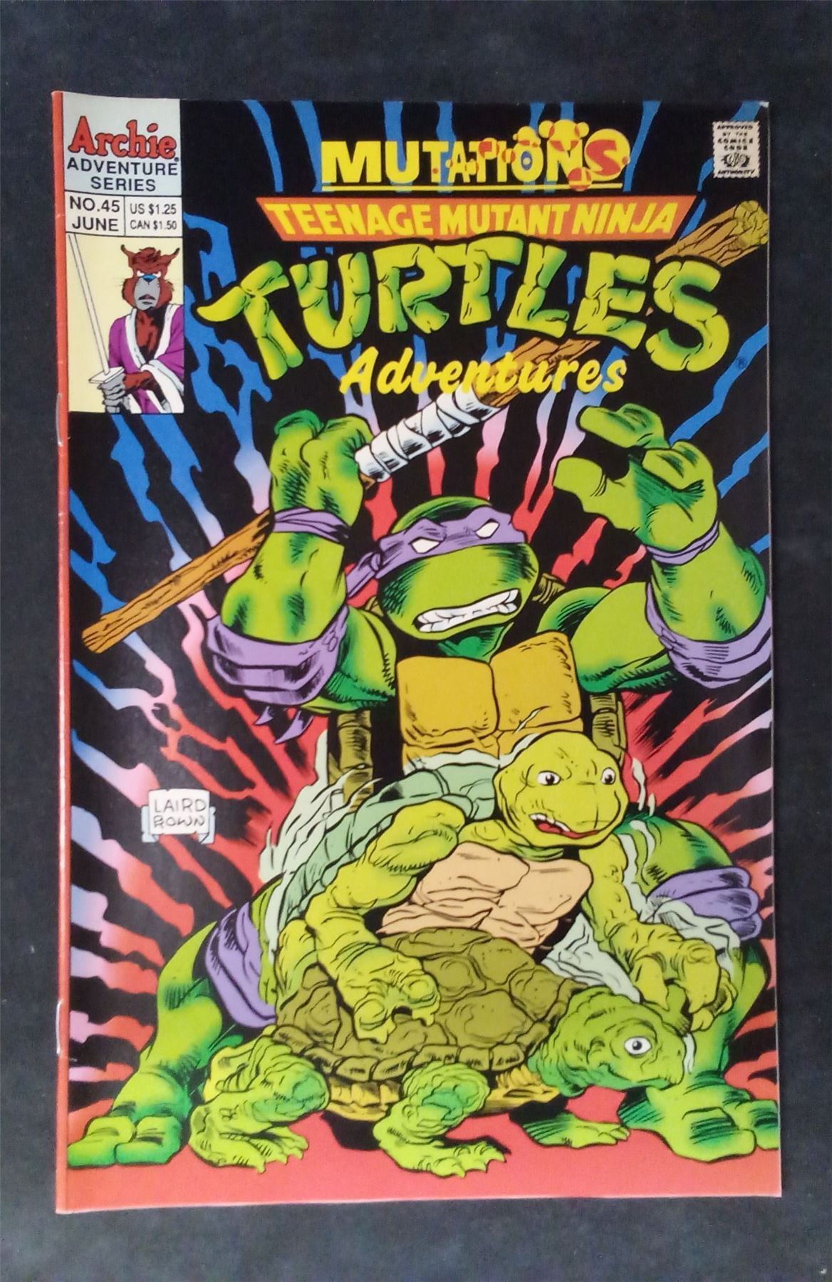 Teenage Mutant Ninja Turtles Adventures #45 1993 Archie Comics Comic ...